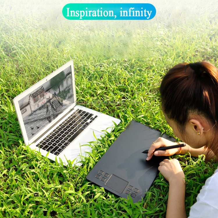 SUNSKY - VEIKK A50 10x6 inch 5080 LPI Smart Touch Electronic Graphic ...