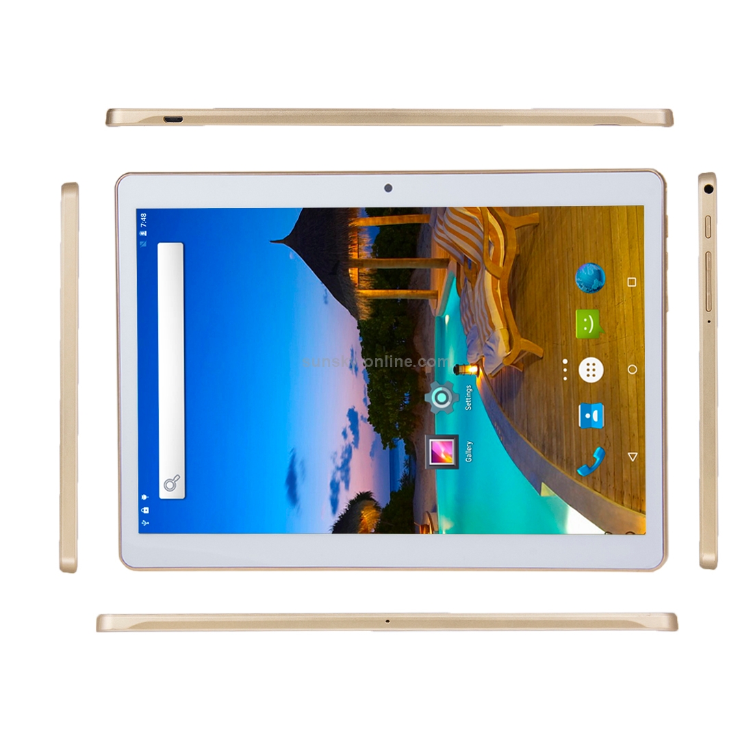 SUNSKY - 4G Phone Call Tablet, 9.6 inch, 2GB+32GB