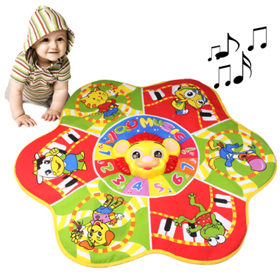 SUNSKY - Funny Flower Style Electric Music Toy for Kids, Size: 70 x 70cm